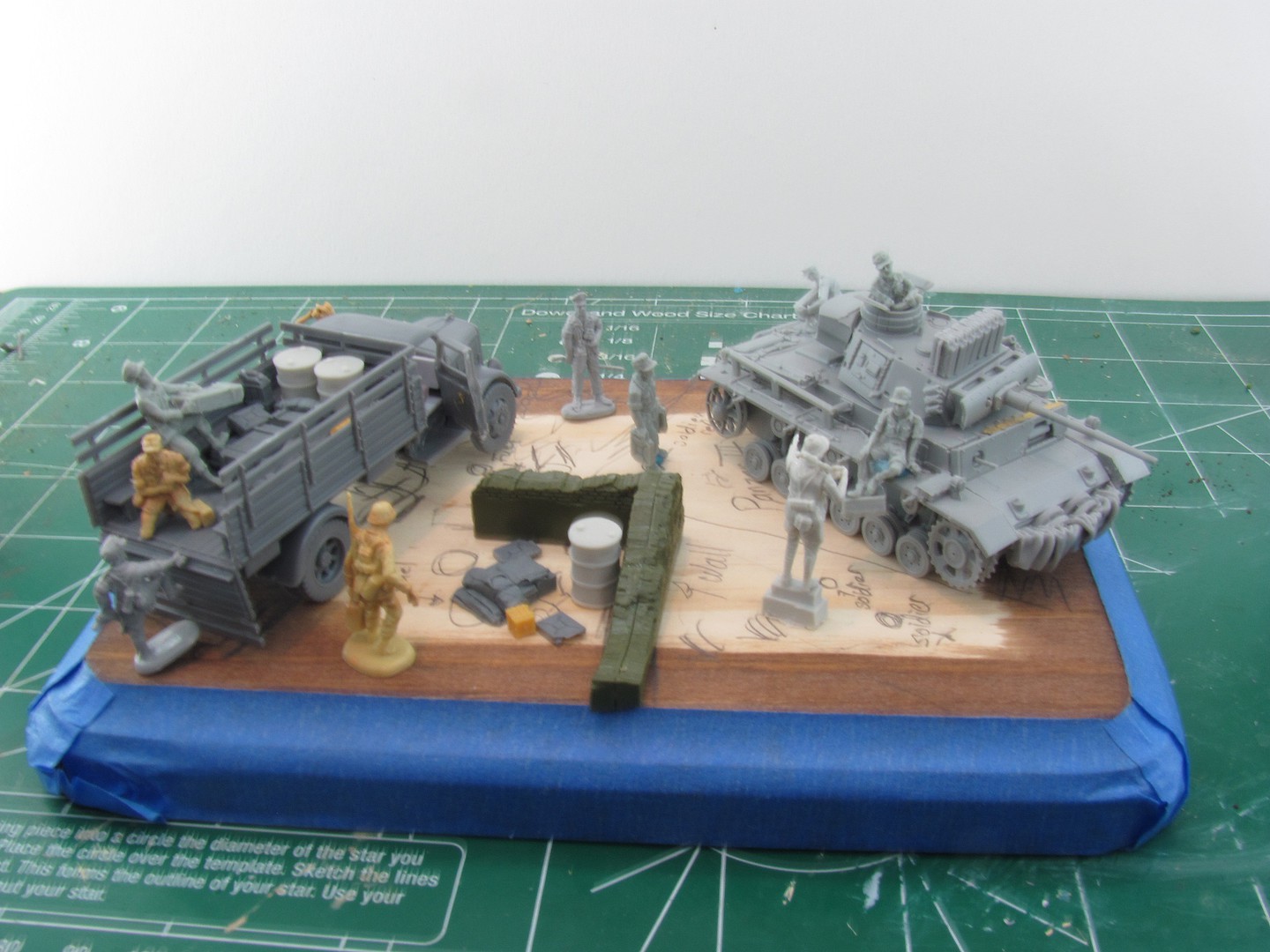 WWII German Medium Trucks (3) -- Plastic Model Military Vehicle Kit ...