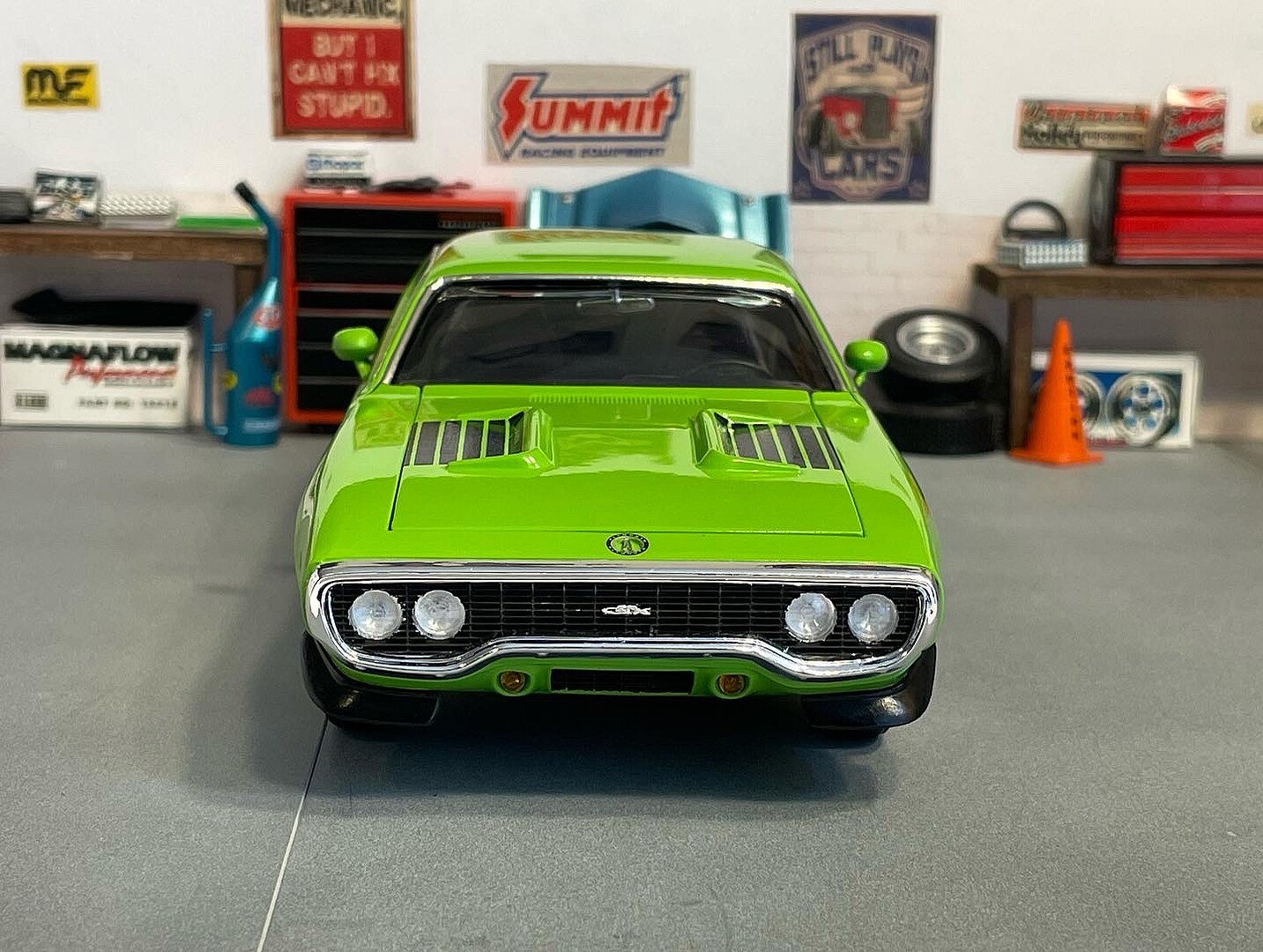 Fast & Furious Dom's 1971 Plymouth GTX (2 in 1) -- Plastic Model Car ...