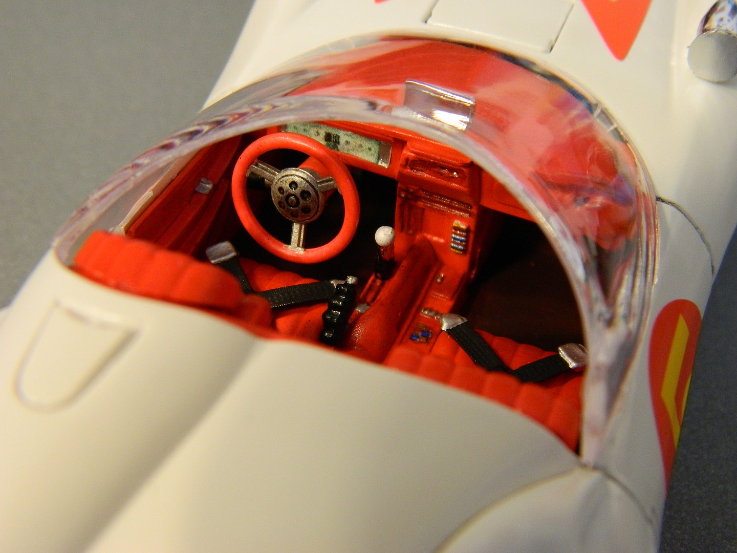 Speed Racer Mach 5 Race Car (Snap) -- Plastic Model Car Vehicle Kit ...