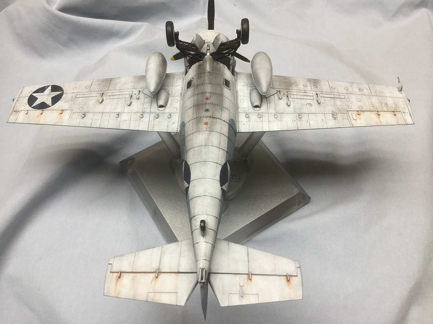 Grumman F4F-4 Wildcat Fighter Aircraft -- Plastic Model Airplane Kit -- 1/48 Scale -- #61034 ...