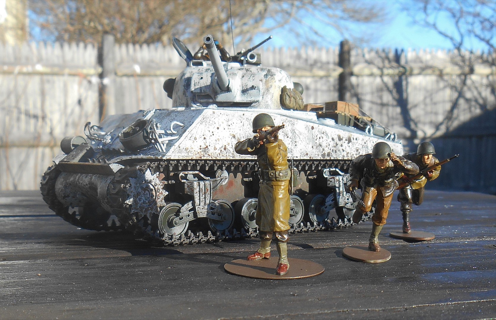 M4A3 Sherman 75mm Tank -- Plastic Model Military Vehicle Kit -- 1/35 ...