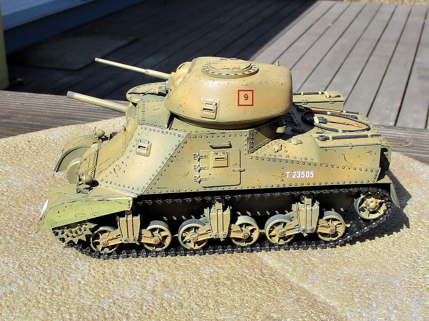 British M3 Grant Tank -- Plastic Model Military Vehicle Kit -- 1/35 ...