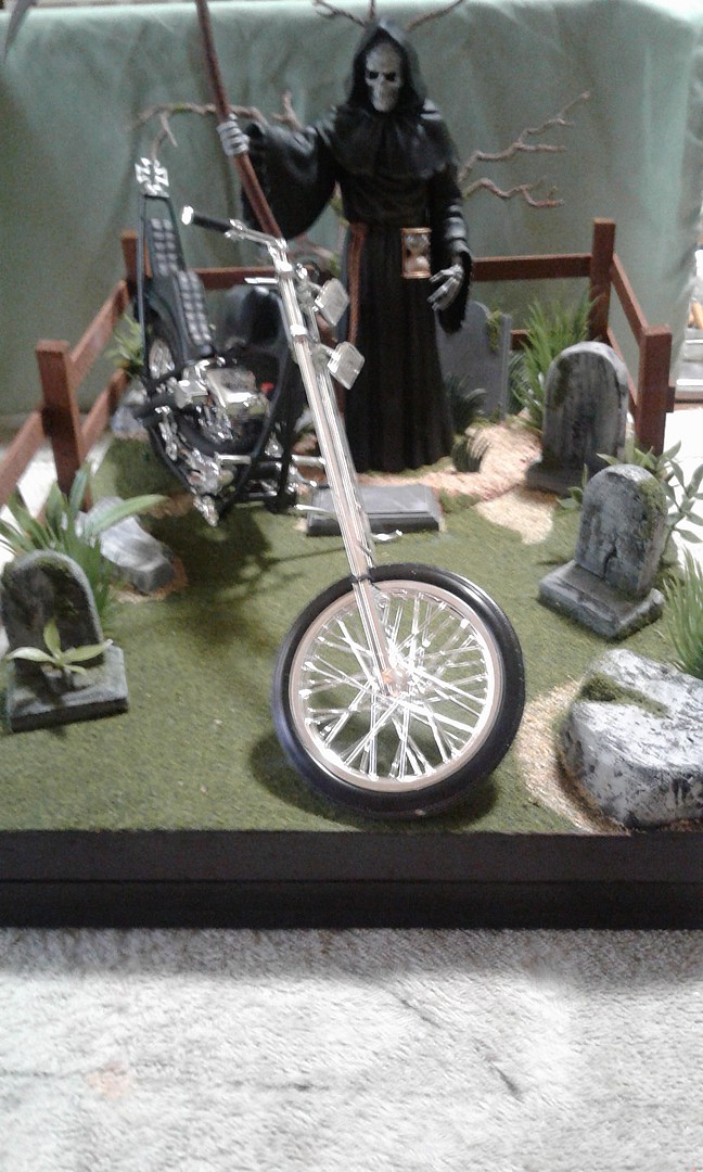 Grim Reaper -- Plastic Model Motorcycle Kit -- 1/8 Scale -- #85-7541 ...