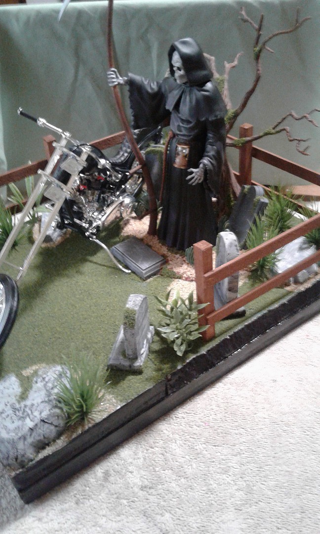 Grim Reaper -- Plastic Model Motorcycle Kit -- 1/8 Scale -- #85-7541 ...