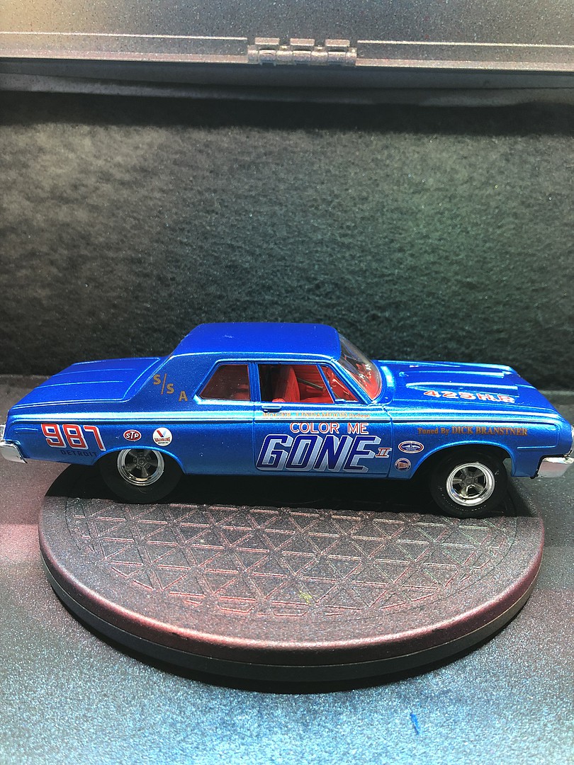 Color Me Gone 1964 Dodge 300 Superstock -- Plastic Model Car Kit -- 1/ ...