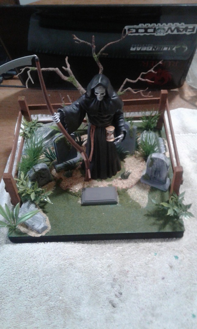 Grim Reaper -- Plastic Model Fantasy Figure Kit -- 1/8 Scale -- #972 ...