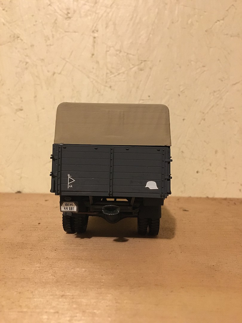 WWII Opel Blitz S Cargo Truck -- Plastic Model Military Vehicle Kit ...