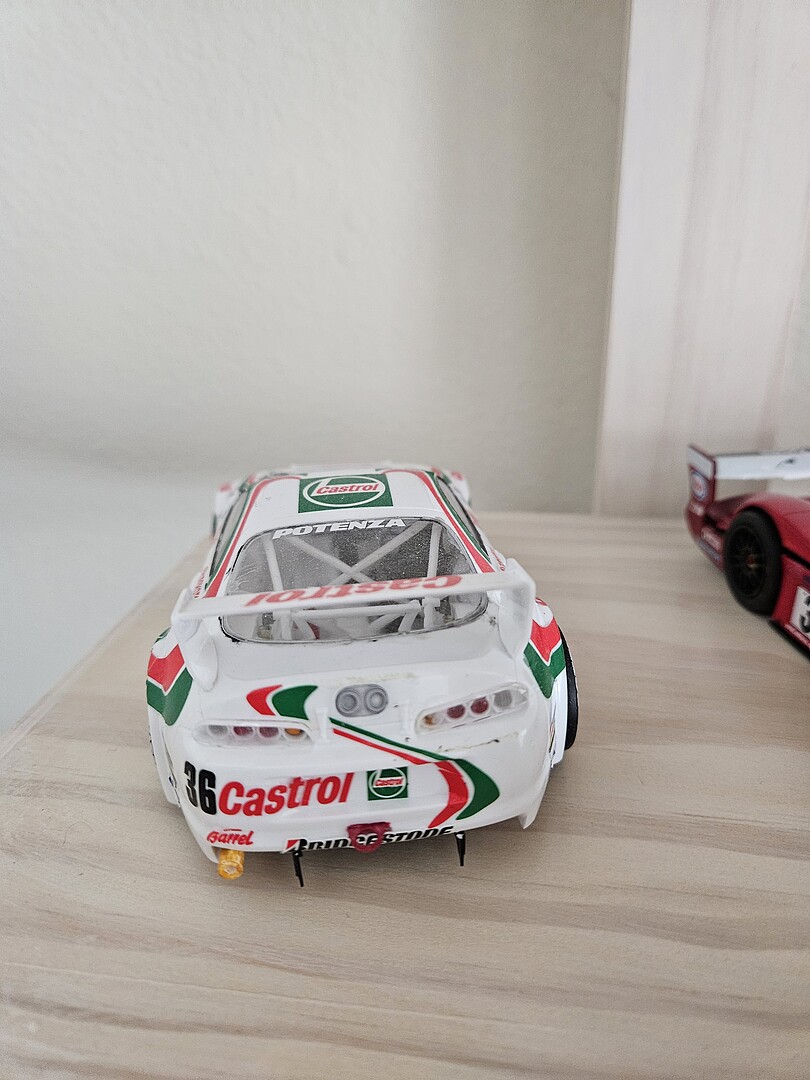 Castrol Toyota Toms Supra GT Racecar -- Plastic Model Car Kit -- 1/24 ...