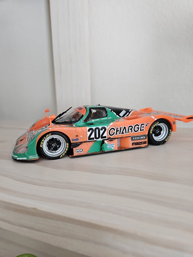 Charge Mazda 767B -- Plastic Model Car Kit -- 1/24 Scale -- #20312 ...