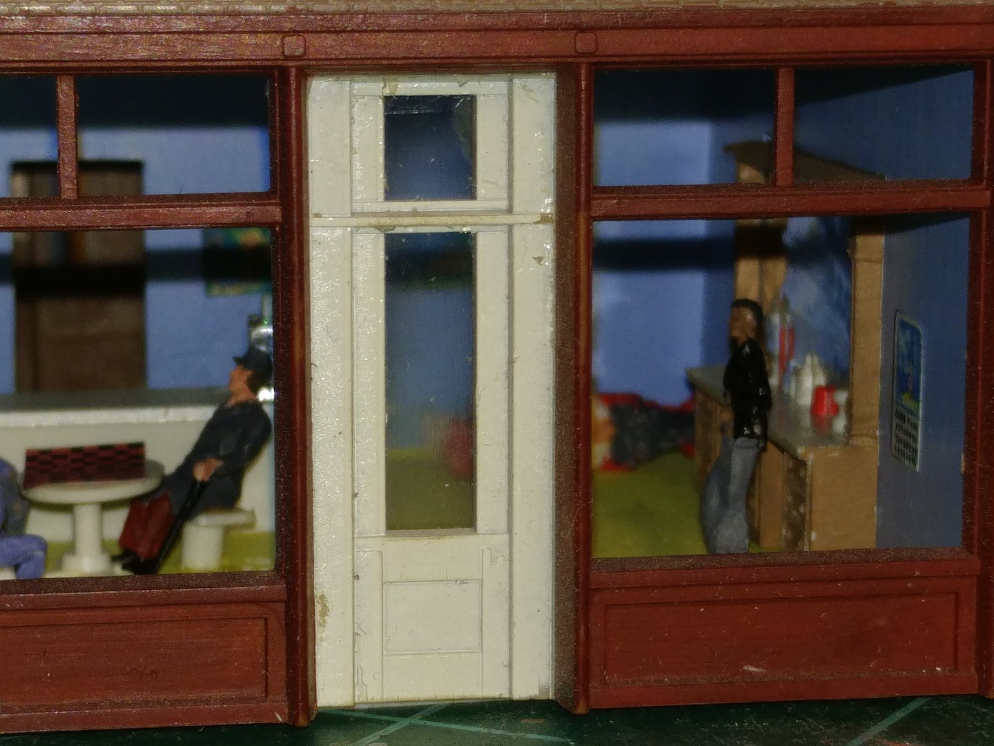 Merchant's Row II - Kit - 10 x 5'' 4 x 12.5cm -- HO Scale Model ...