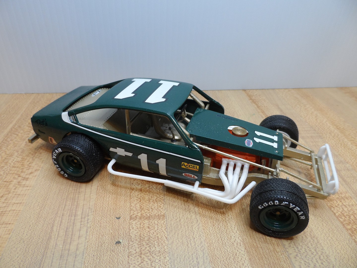 1974 Chevy Vega Modified Rat Trap Race Car -- Plastic Model Car Vehicle ...