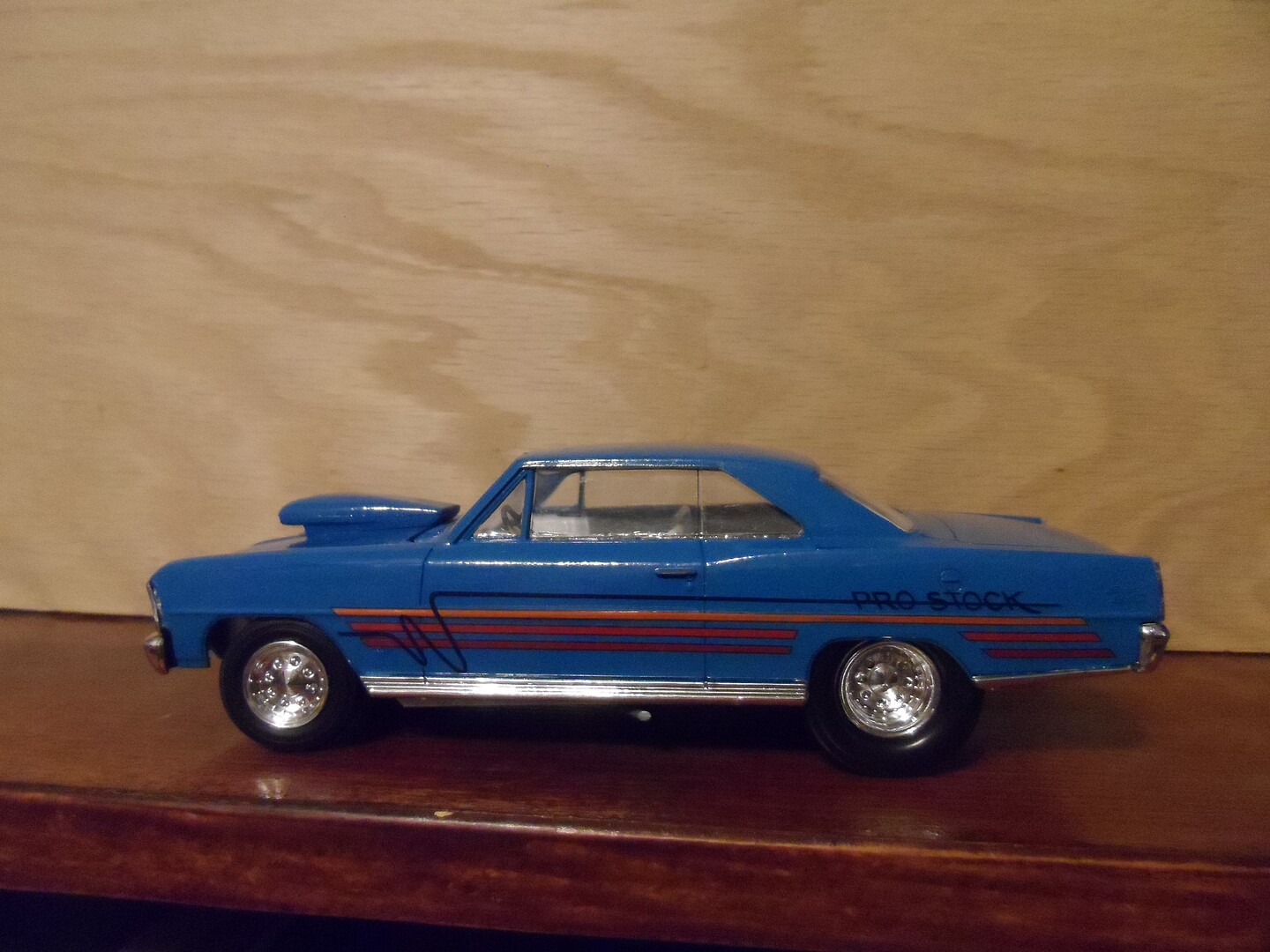 1966 Chevy Nova Pro Street -- Plastic Model Car Kit -- 1/25 Scale ...