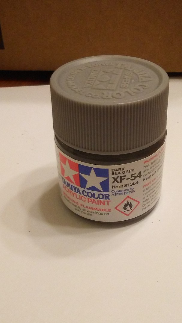 Gallery Pictures Tamiya Acrylic XF54 Dark Sea Gray 3/4 oz Hobby and ...