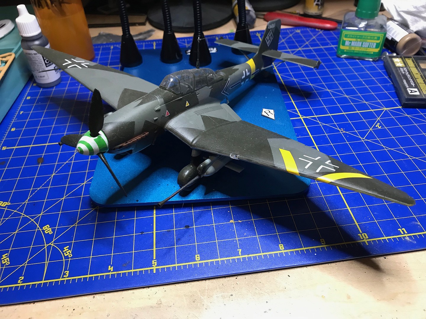 Ju87G-2 Stuka -- Plastic Model Airplane Kit -- 1/48 Scale -- #09054 ...