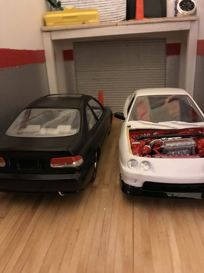 Acura Integra -- Plastic Model Car Kit -- 1/25 Scale -- #854311 ...