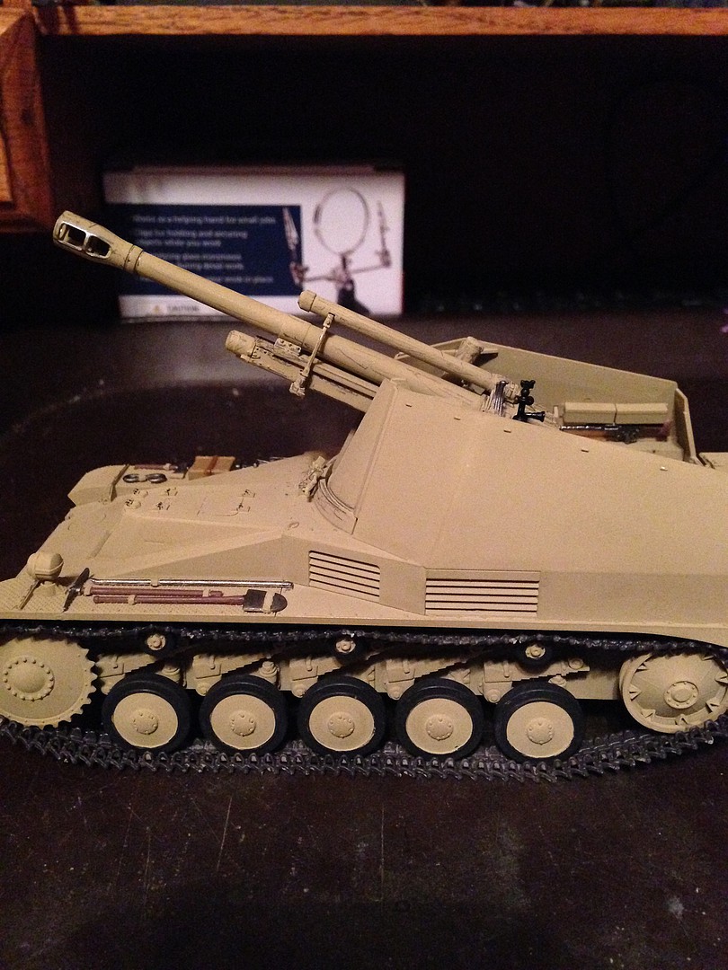 German SP Howitzer Wespe Italian Front -- Plastic Model Military ...
