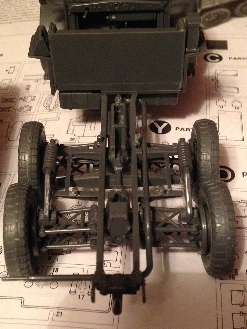 German 6x4 Truck Krupp Protze -- Plastic Model Military Vehicle Kit ...