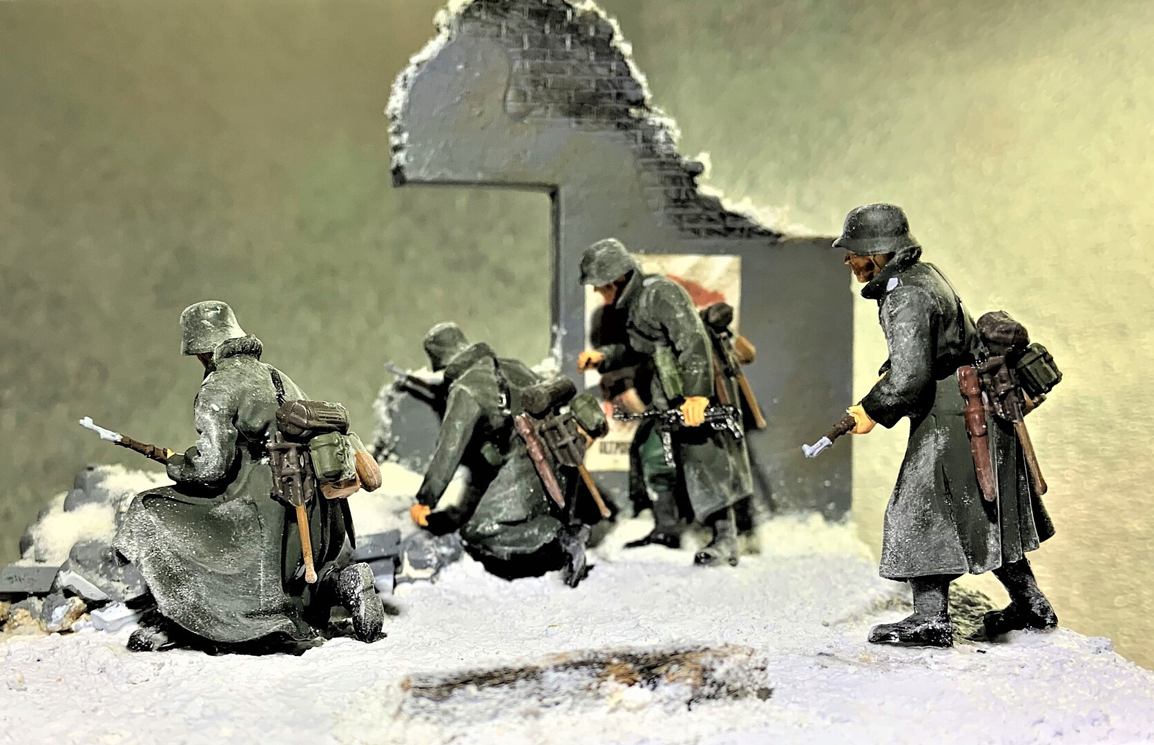 Frozen Battleground Moscow 1941 -- Plastic Model Military Figure Kit ...