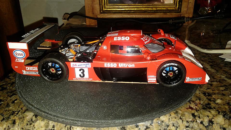 Toyota GT-One TS020 LeMans Racecar -- Plastic Model Car Kit -- 1/24 ...