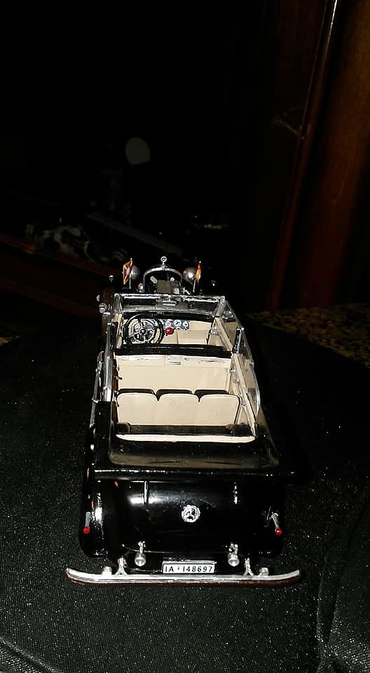 WWII Type 770K (W150) German Leader Tourenwagen -- Plastic Model Staff ...