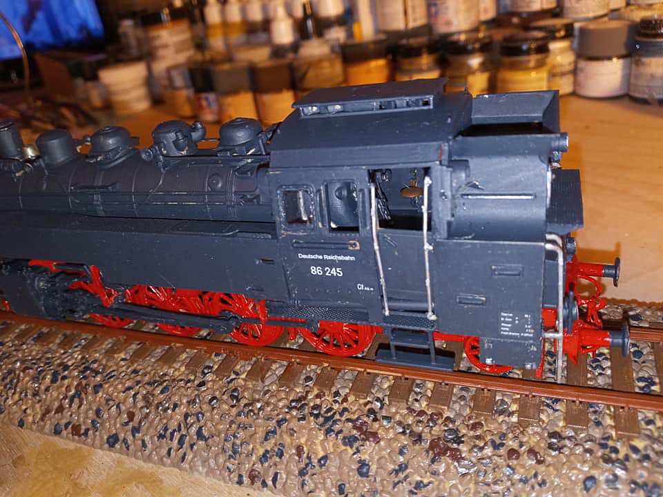German BR86 -- Plastic Model Locomotive Kit -- 1/72 Scale -- #hy82914 ...