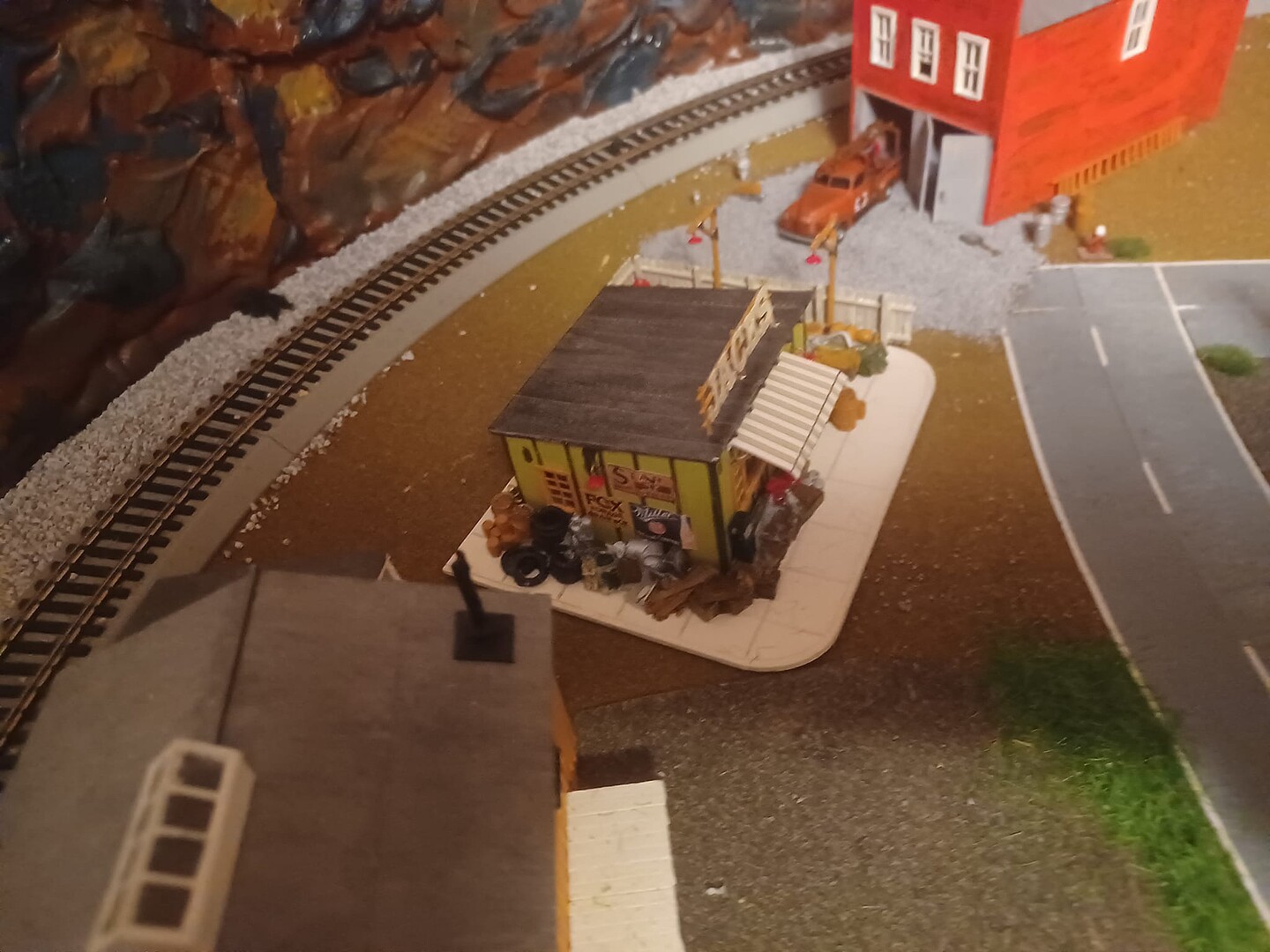 Jack's Backyard - Laser-Cut Wood Kit -- HO Scale Model Railroad ...