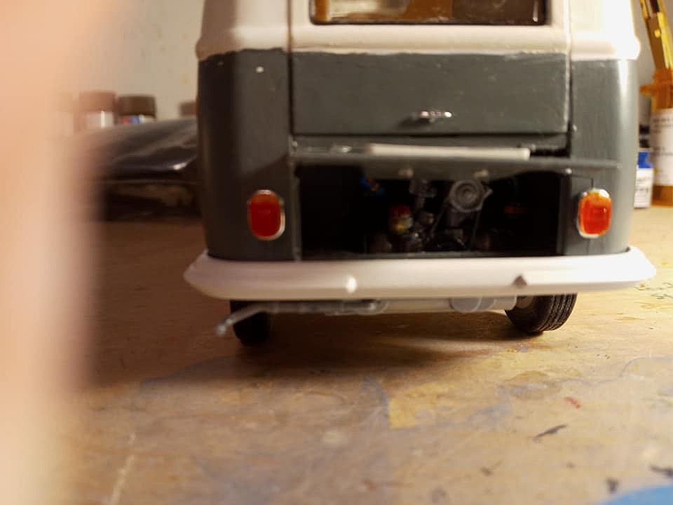 VW T1 Van Camper -- Plastic Model Vehicle Kit -- 1/24 Scale -- #7674 ...