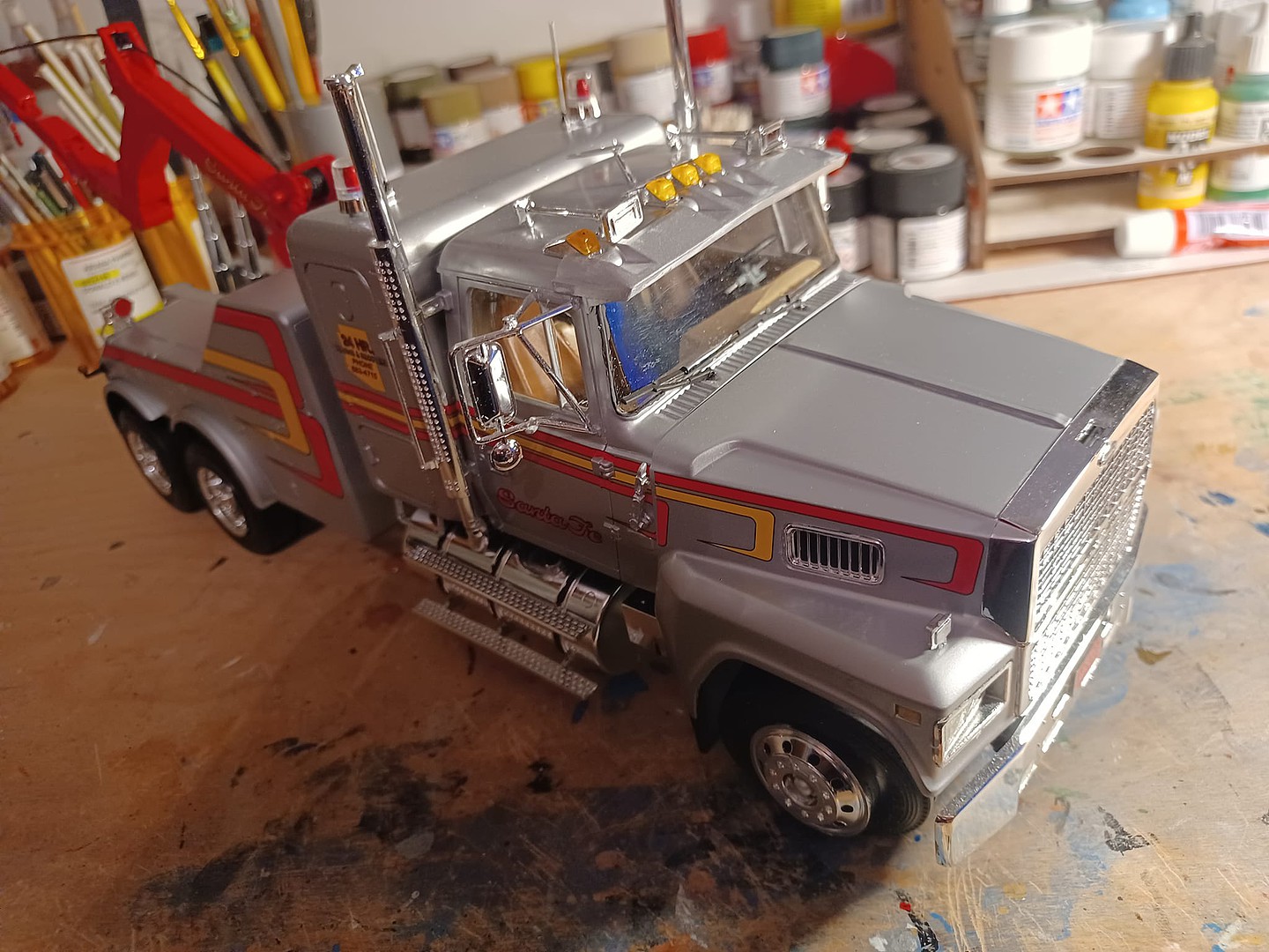 US Wrecker -- Plastic Model Truck Kit -- 1/24 Scale -- #553825 pictures ...