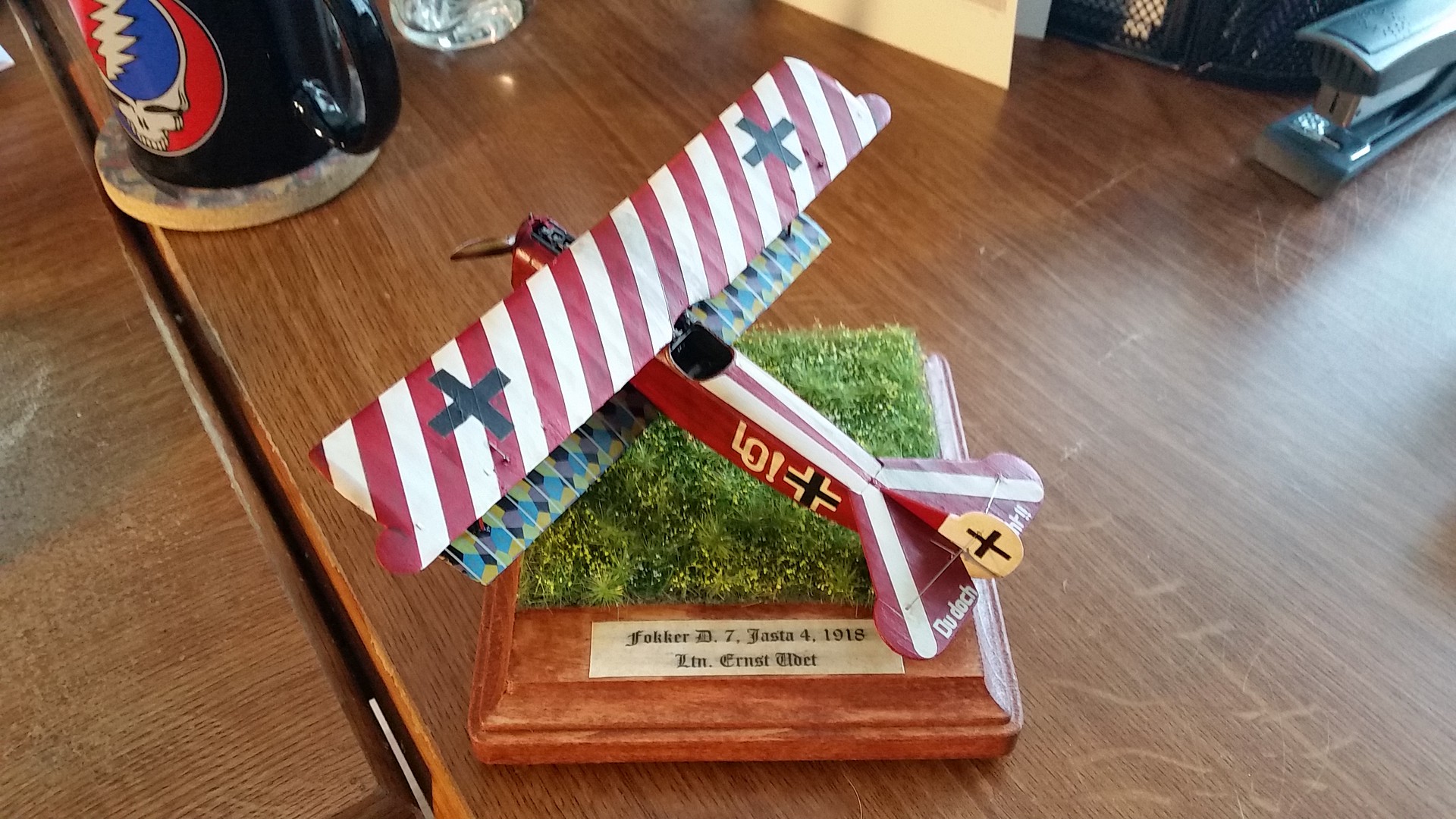 Fokker Dr.VII Knights of the Sky Collection -- Plastic Model Airplane ...