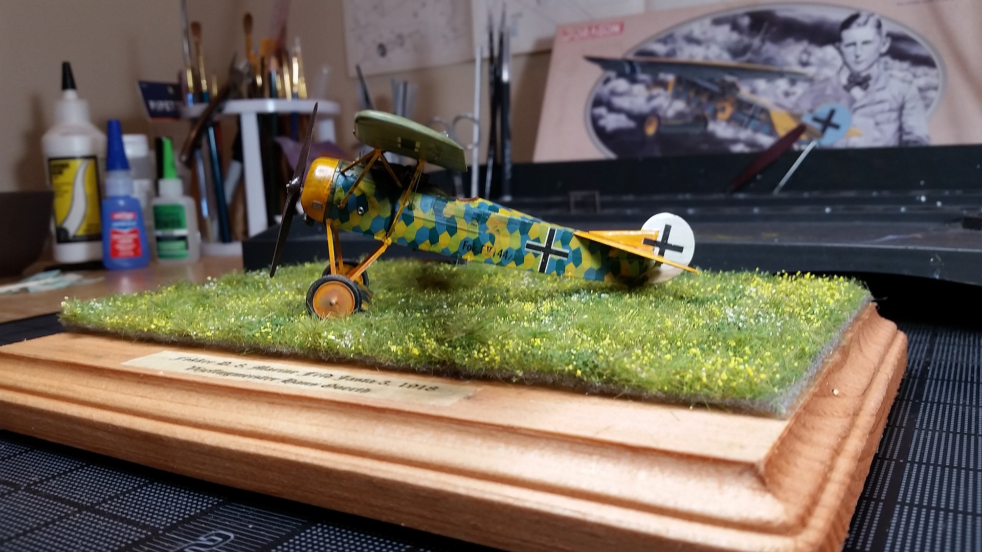 Fokker Dr.VIII Knights Sky Collection -- Plastic Model Airplane Kit ...