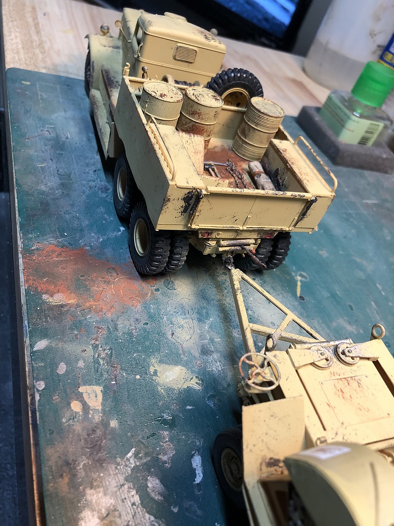 US M19 Tank Transporter (Hard Top Cab) -- Plastic Model Military ...