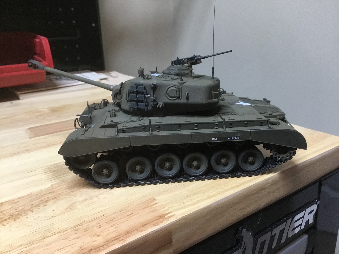 M26 Pershing Heavy Tank -- Plastic Model Military Vehicle Kit -- 1/35 ...