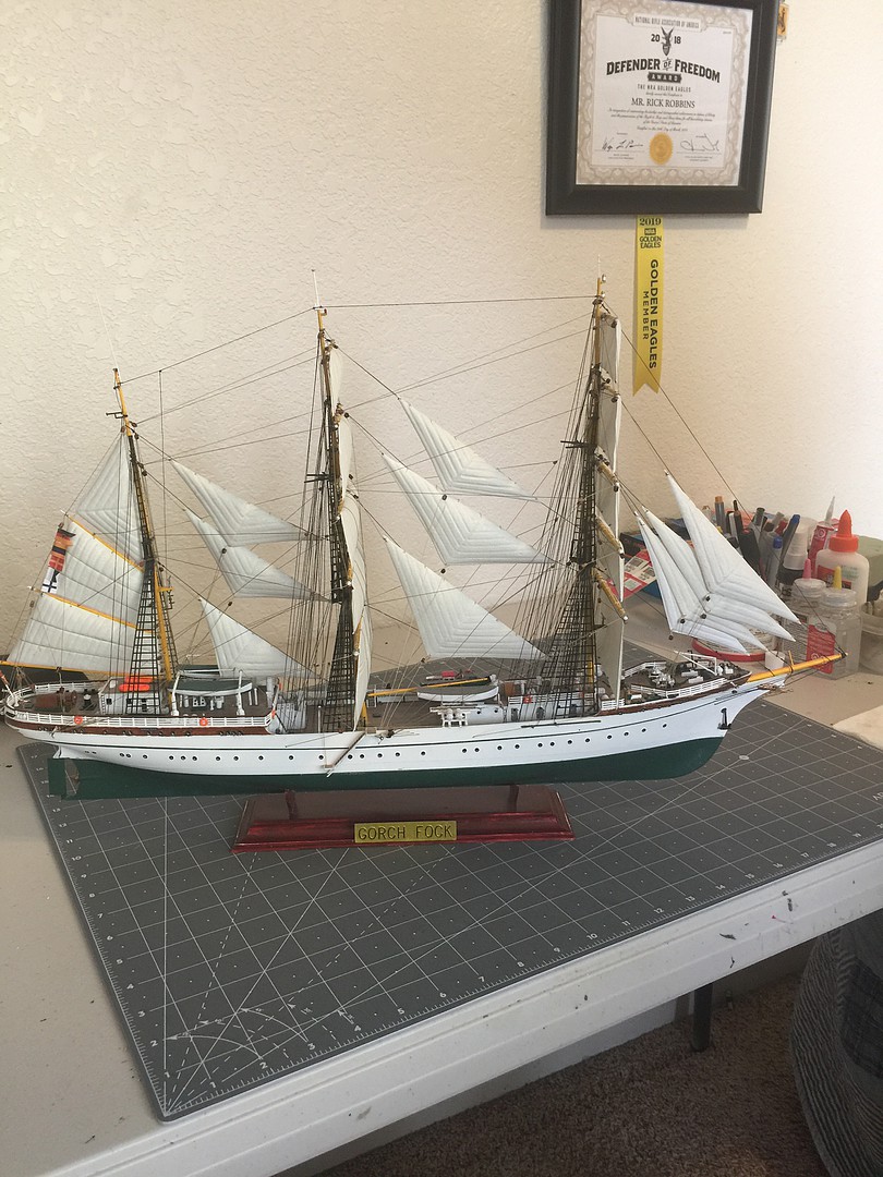 Gorch Fock -- Plastic Model Sailing Ship Kit -- 1/150 Scale -- #05417 ...