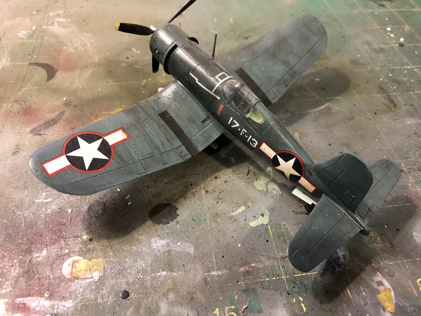 Vought F4U-1A Corsair -- Plastic Model Airplane Kit -- 1/72 Scale -- #60775 pictures by brobear10