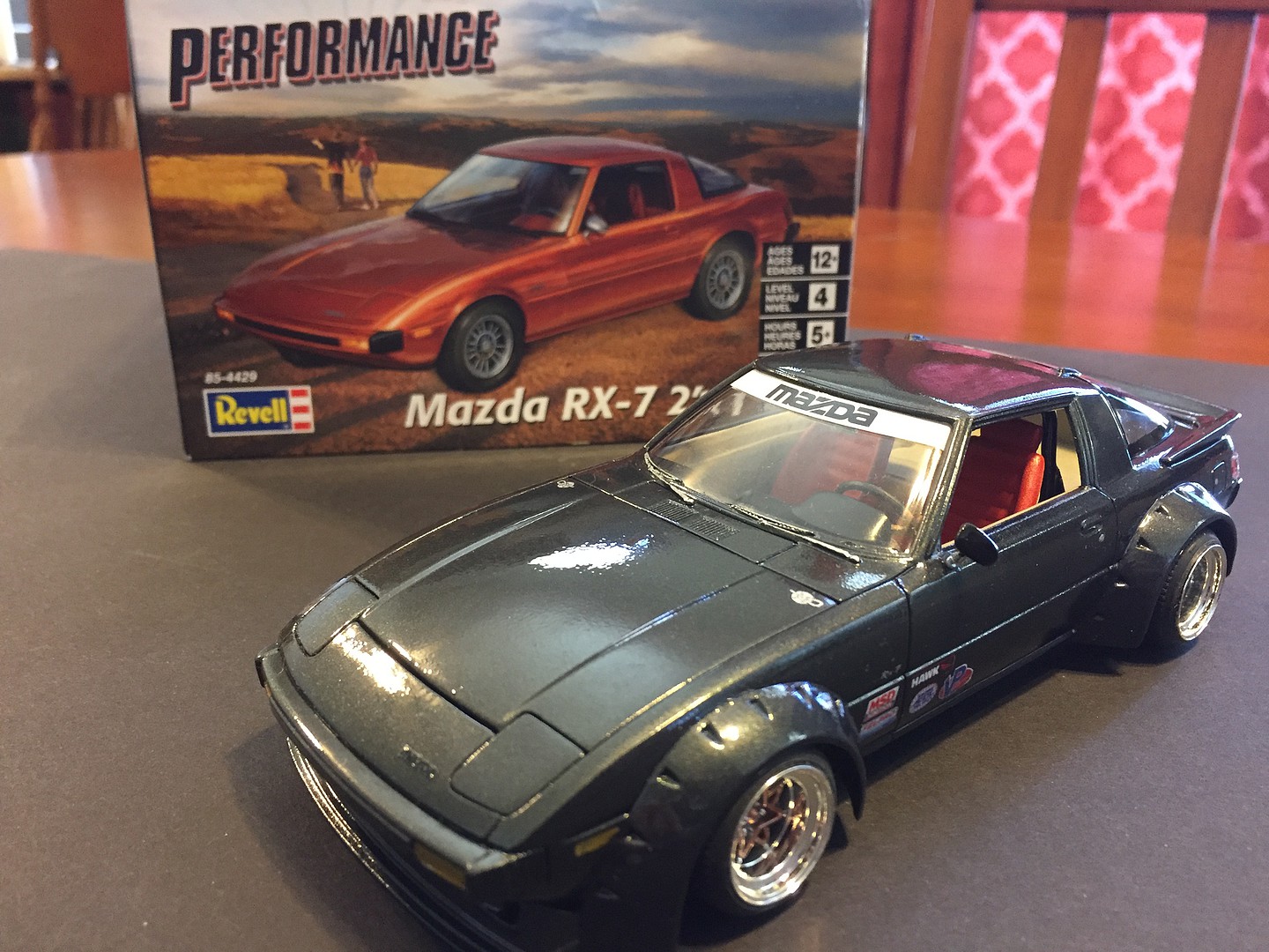 1978 Mazda RX-7 2n1 -- Plastic Model Car Kit -- 1/24 Scale -- #854429 ...