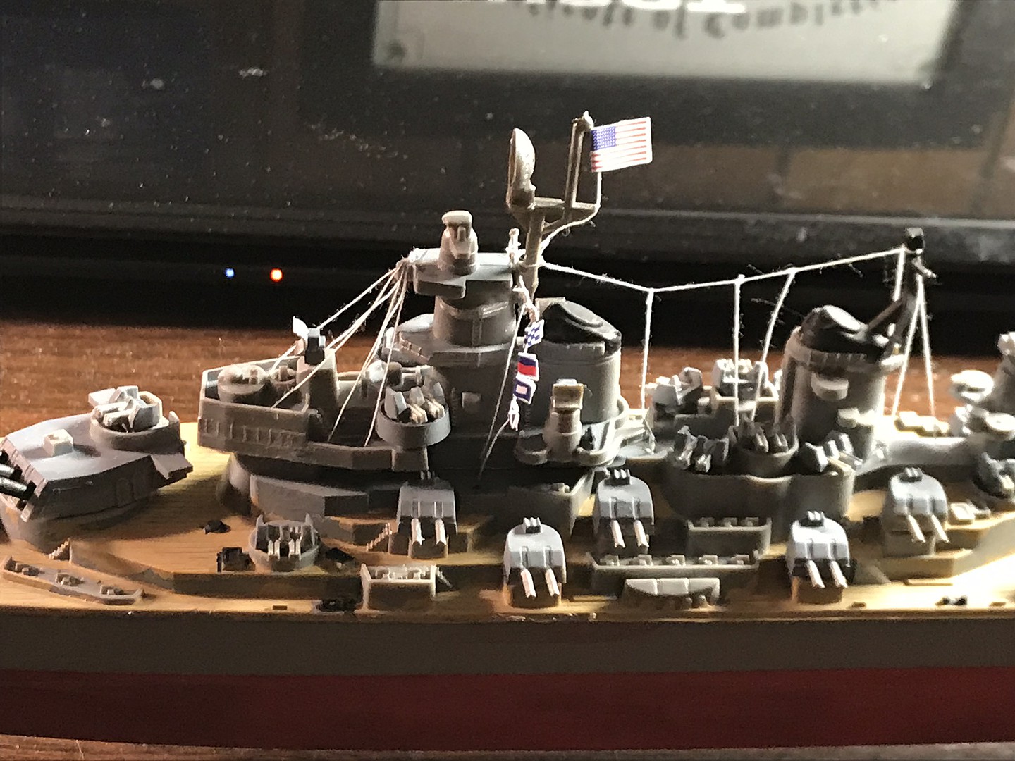 USS IOWA BB-61 Battleship Boat -- Plastic Model Military Ship kit -- 1/ ...