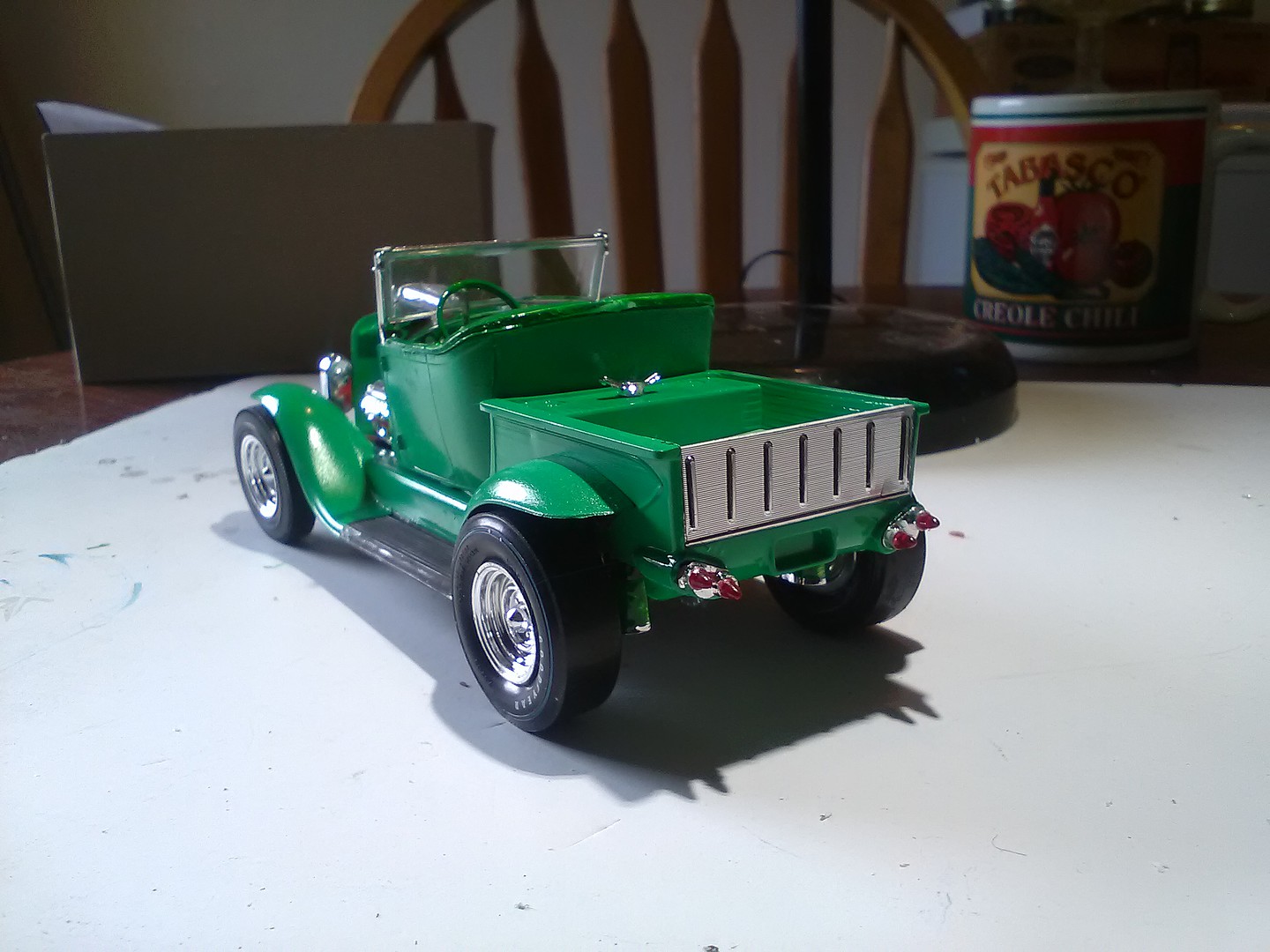 1929 Ford Model A Roadster (OAS) Mod Rod -- Plastic Model Car Kit -- 1/ ...