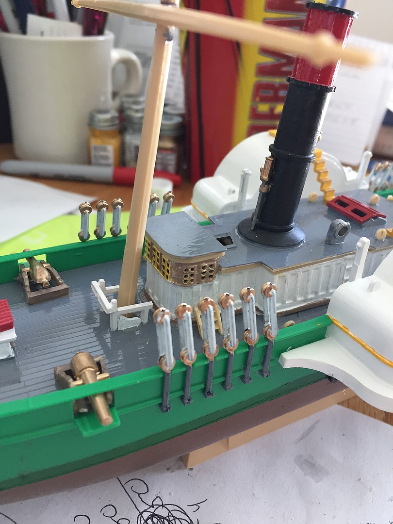 Civil War Blockade Runner Military Boat -- Plastic Model Military Ship ...