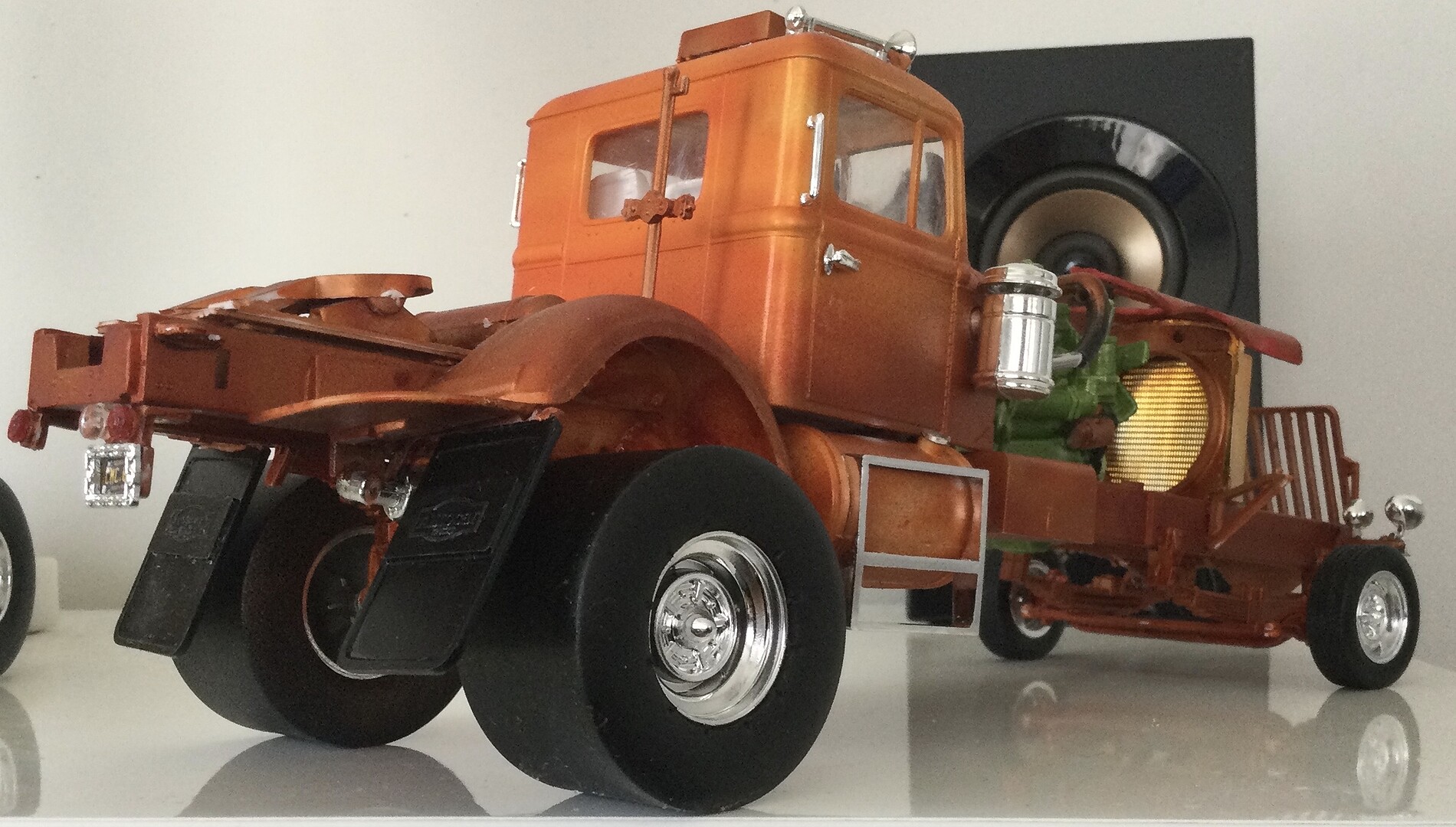 Autocar A64B Semi Tractor -- Plastic Model Truck Kit -- 1/25 Scale ...