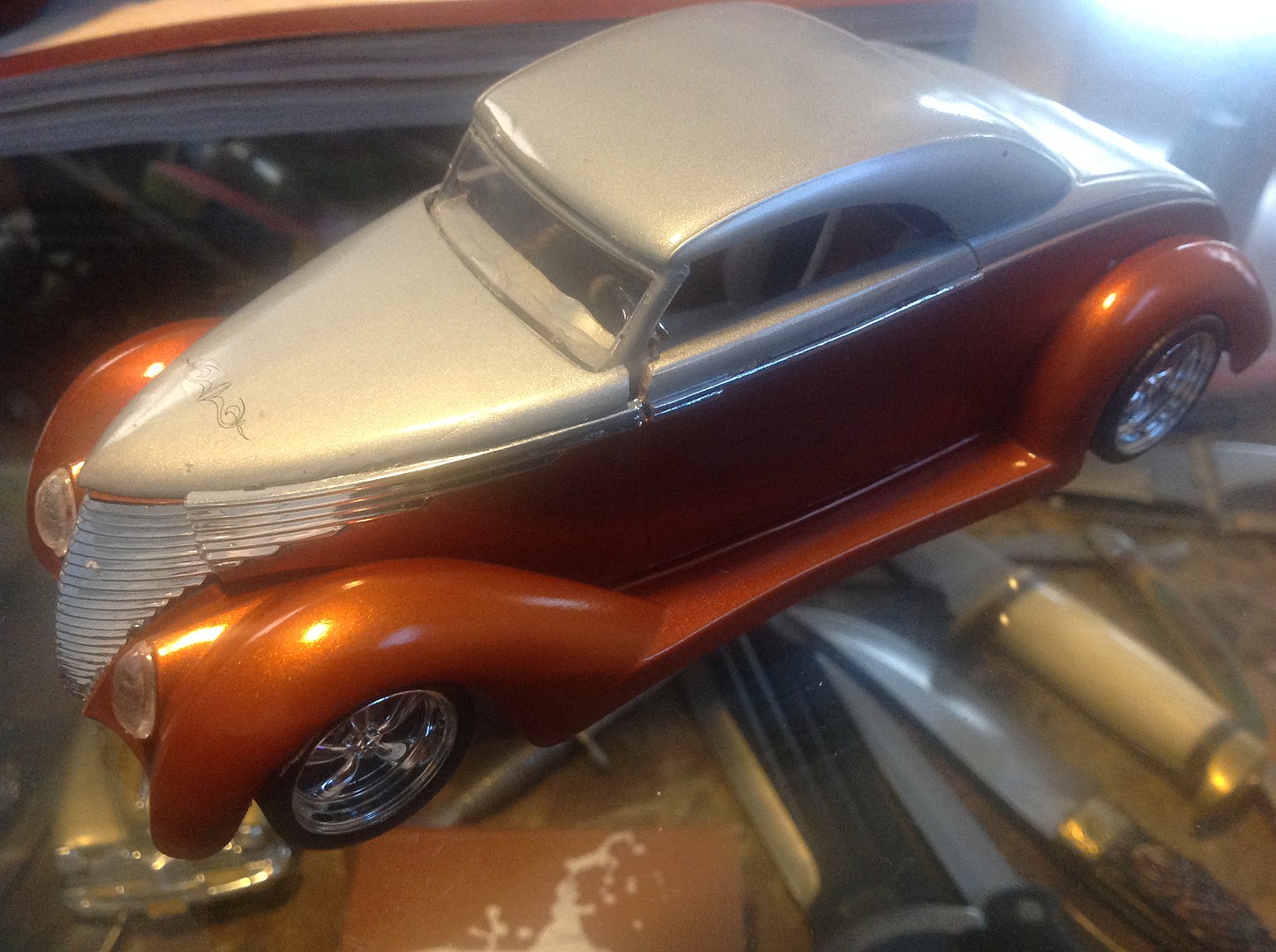 Gallery Pictures Lindberg 1937 Ford Custom Convertible Plastic Model ...