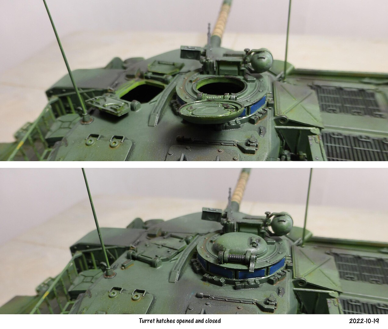 British Chieftain Mk5 Tank -- Plastic Model Military Vehicle Kit -- 1/ ...