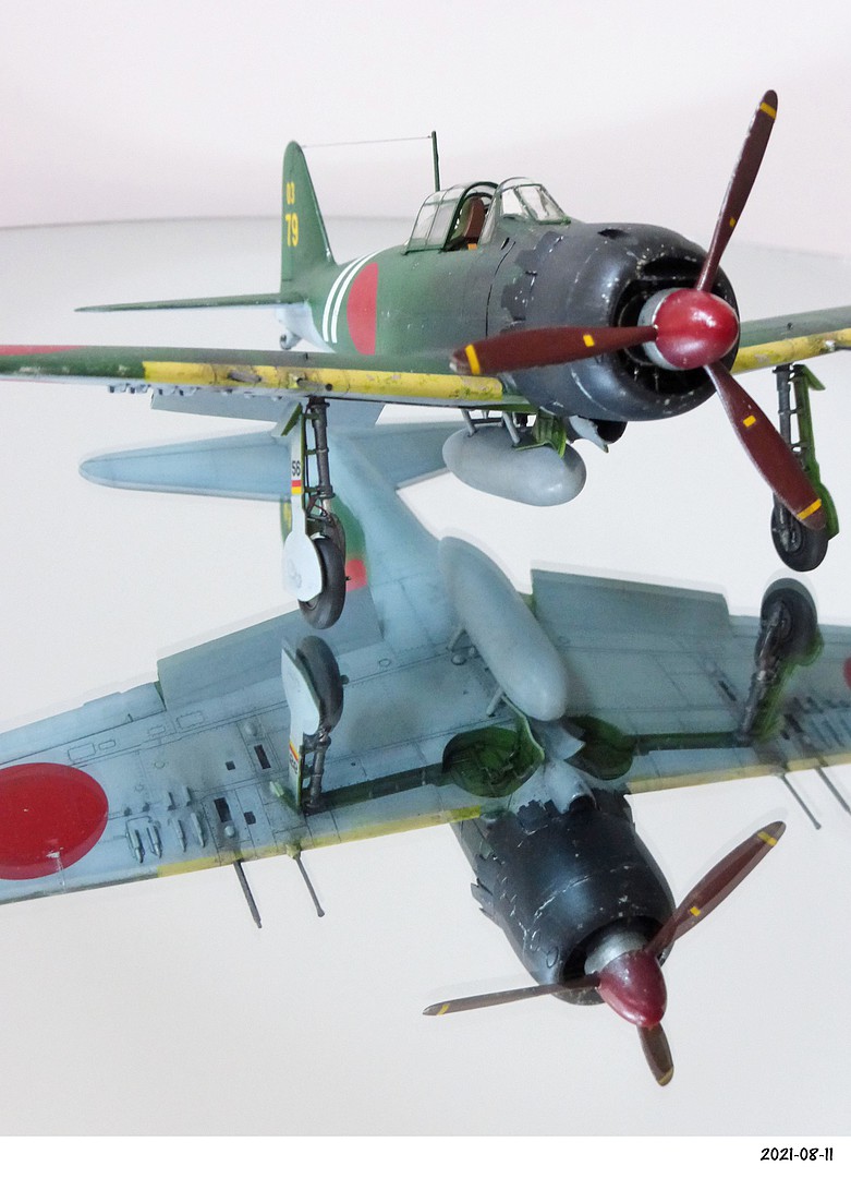 A6M5C Type 52 Zero Fighter -- Plastic Model Airplane Kit -- 1/48 Scale ...