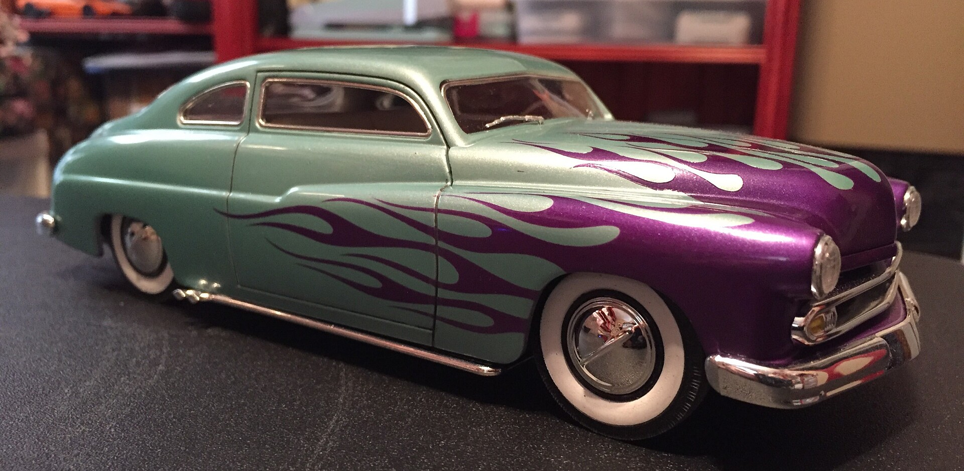 1949 Mercury Custom Coupe -- Plastic Model Car 3-in-1 Kit -- 1/25 Scale ...