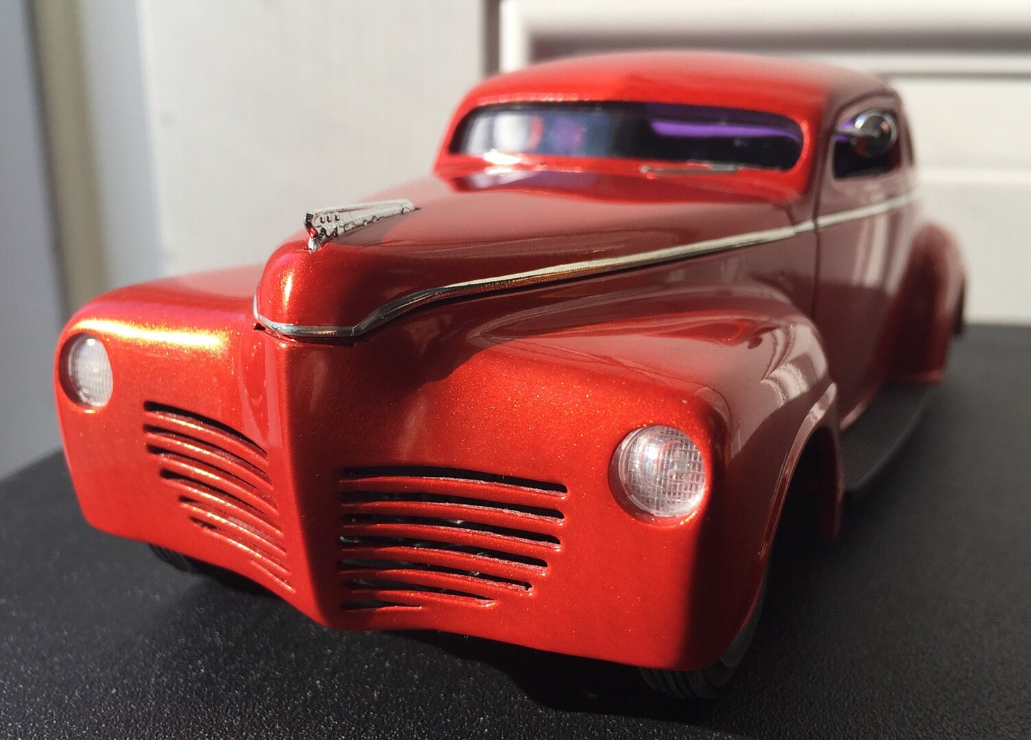 1941 Plymouth Coupe Coca-Cola -- Plastic Model Car Vehicle Kit -- 1/25 ...