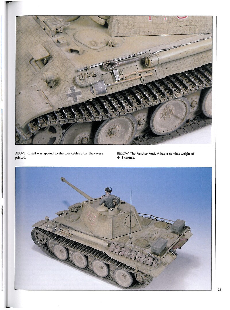 Modelling the Panther Tank -- Modelling Manual -- #mod30 pictures by ...
