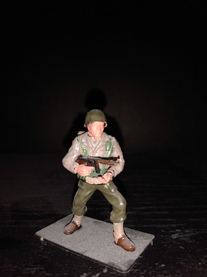 US Army Infantry Crew Soldiers Set -- Plastic Model Military Figure Kit ...
