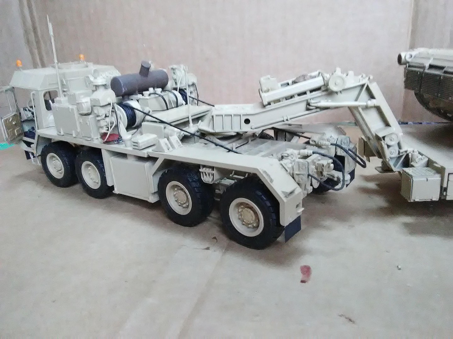 German Faun Elefant SLT56 Tank Transport -- Plastic Model Military ...