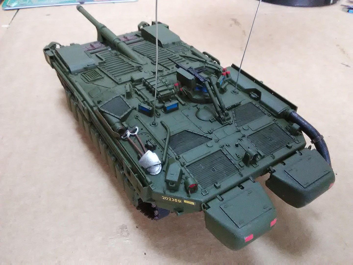 Swedish Strv 103C Main Battle Tank -- Plastic Model Military Vehicle ...