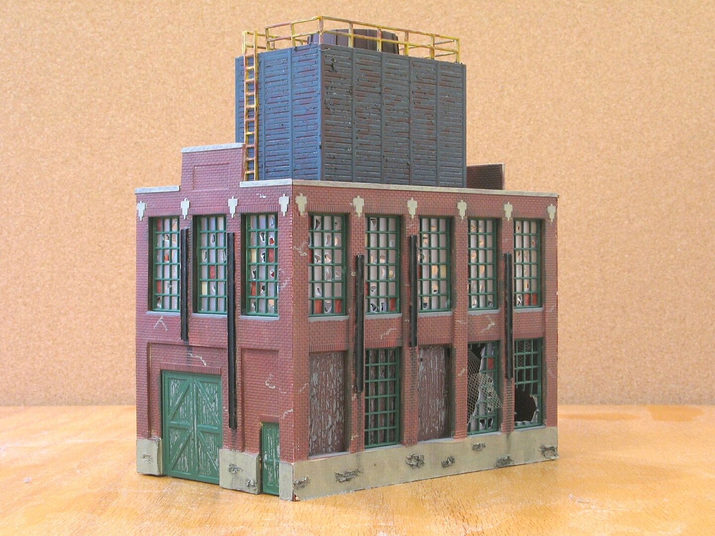 Champion Packing Plant - Kit -- HO Scale Model Railroad Building ...