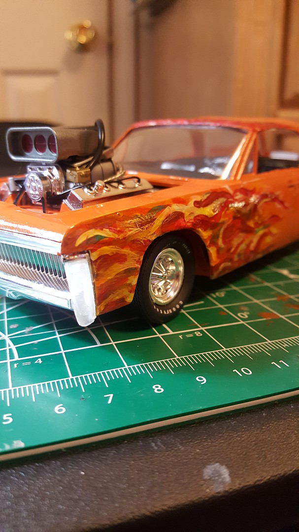 Gallery Pictures AMT 1965 Lincoln Continental Plastic Model Car Kit 1/ ...